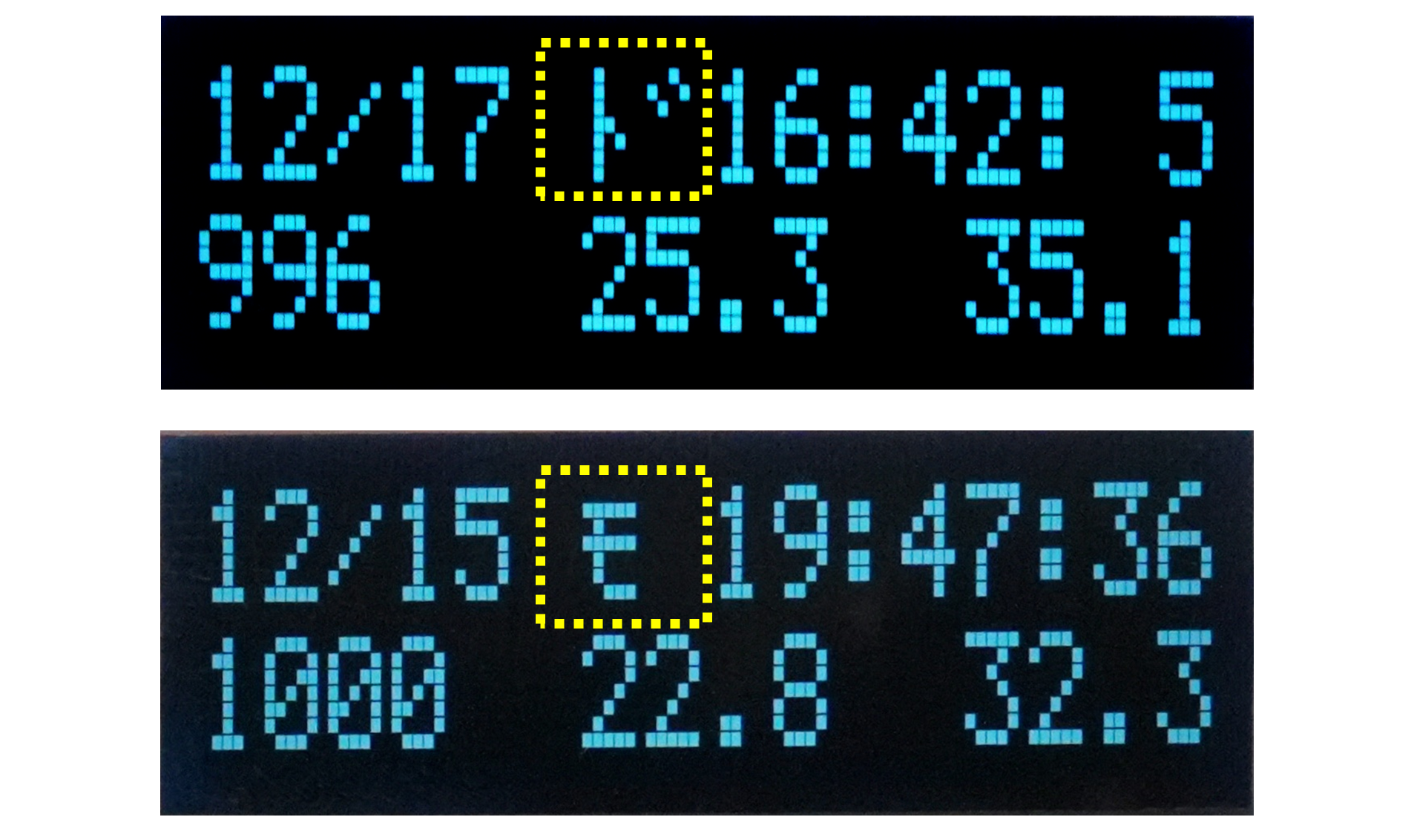Seeed Studio XIAO ESP32C3と小型LCDモジュールAQM1602YとBME280を使った気圧・温湿度＆WiFi時計 | よかひより